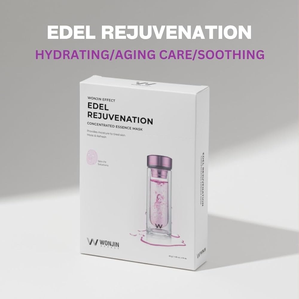 [WONJIN EFFECT] EDEL Rejuvenation Concentrated Essence Mask 10pcs ...